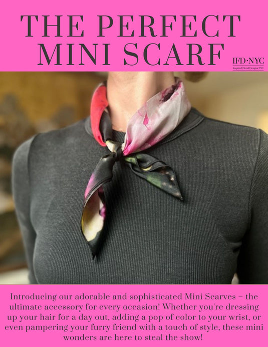 Floral Scarves & Greeting Cards | Inspired Floral Designs NYC